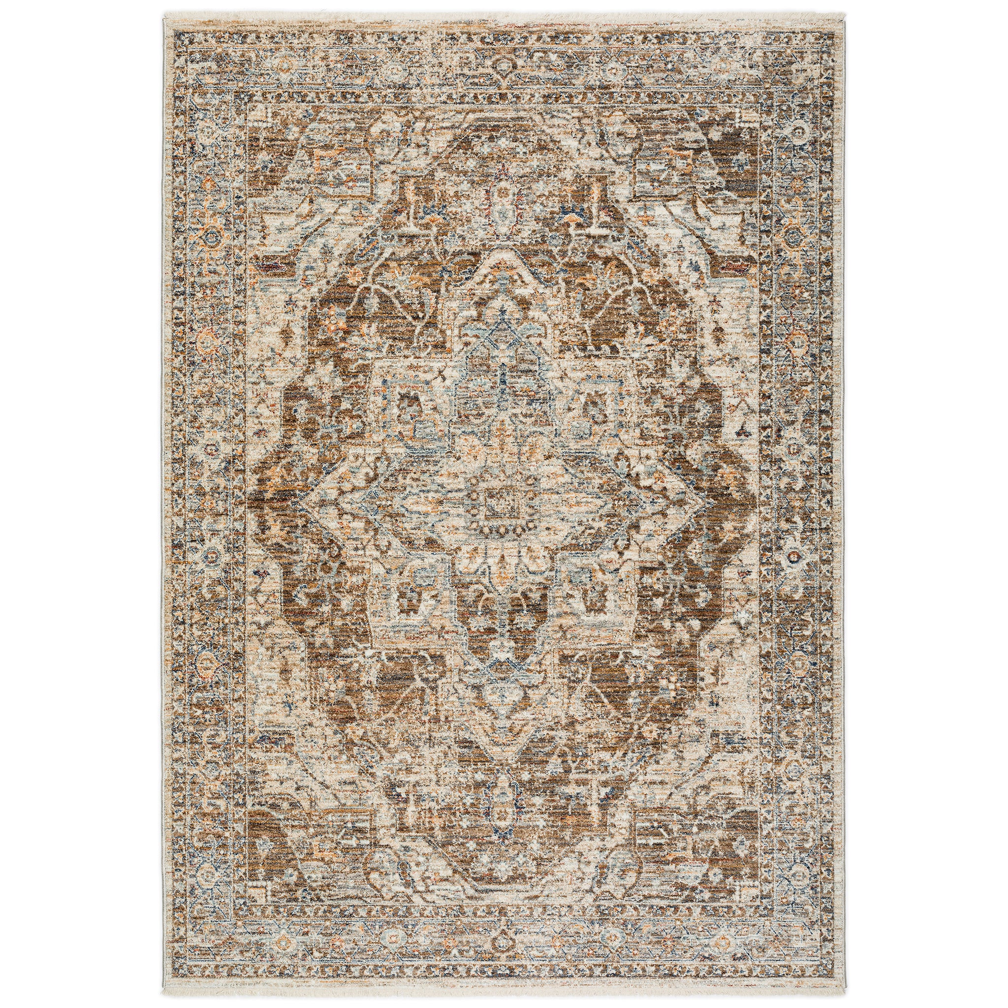 Traditional BE9 Mocha Brown Rug