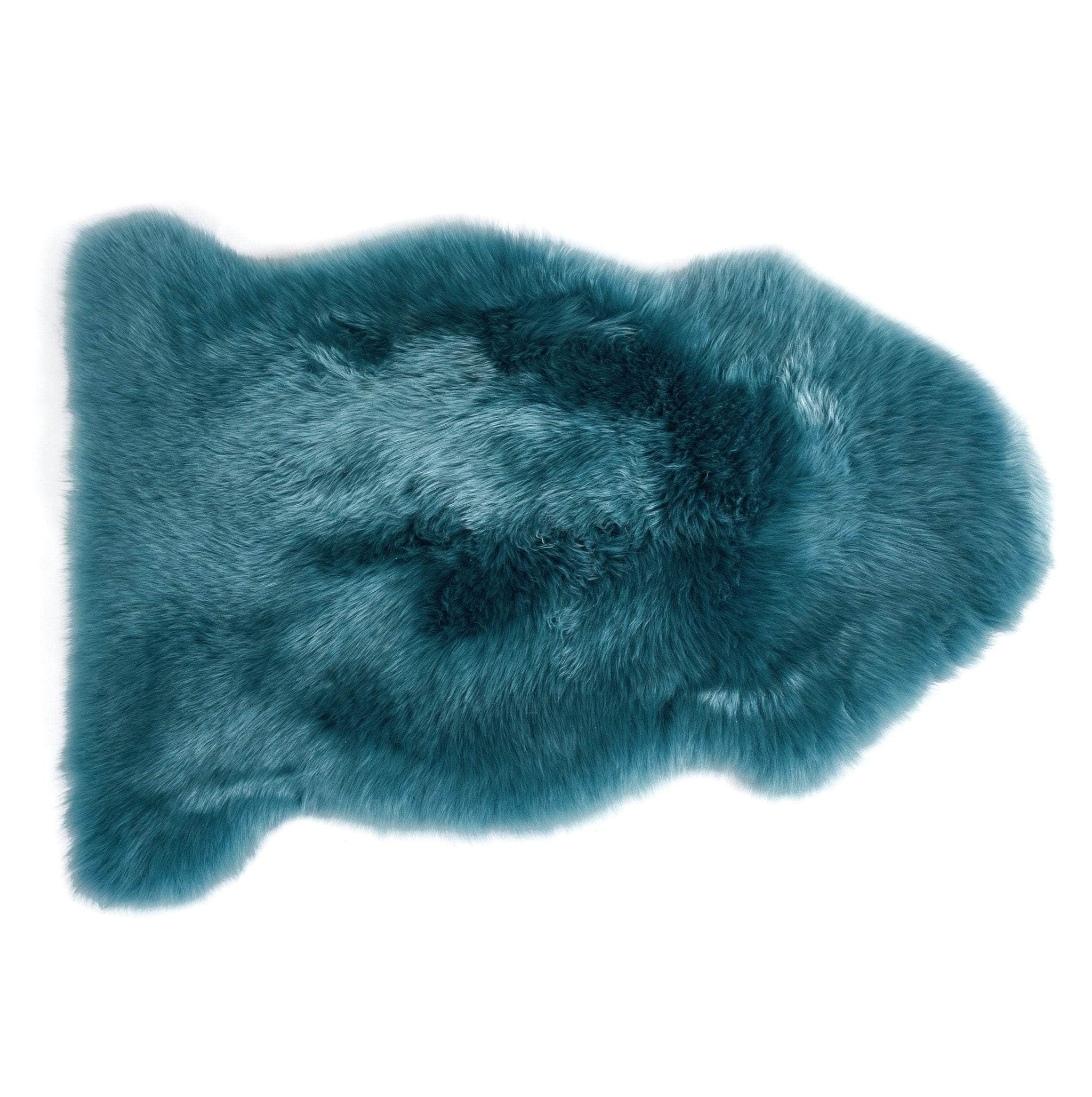 Natural Beach Blue Sheepskin Rug Shearling Fur Pelt - Ethically Source