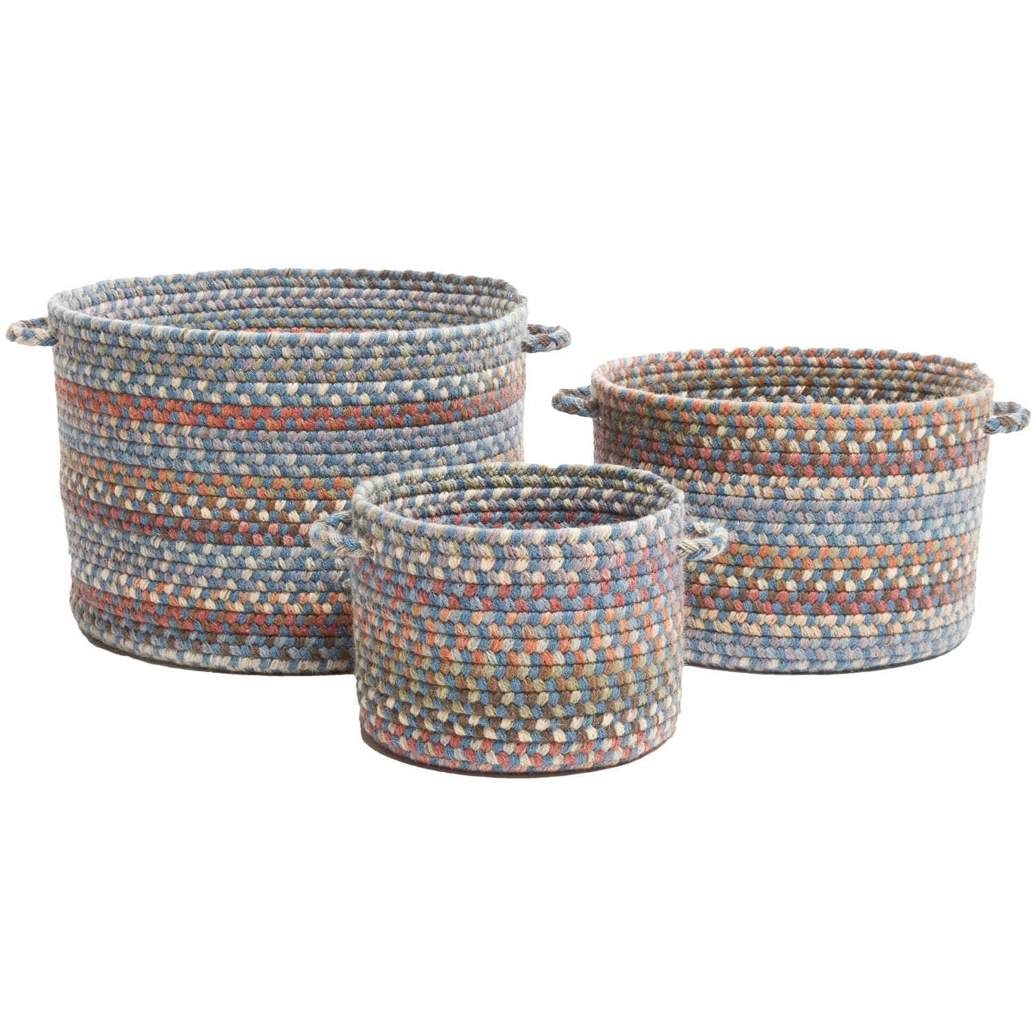 Cherry Hill Braided Wool Baskets